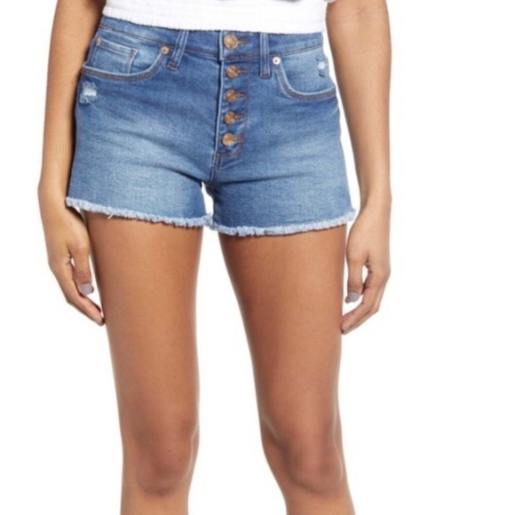 STS Blue | Shorts | Sts Blue High Rise Button Up Frayed Short Size 28 ...